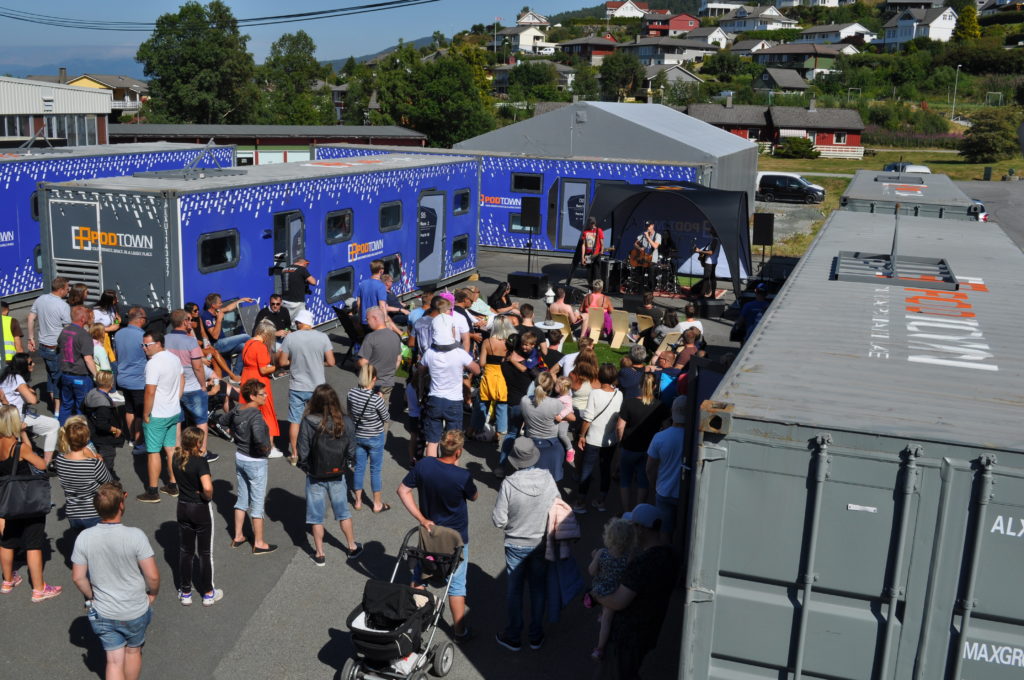 Lanseringsfest for Podtown - Tysnesingen
